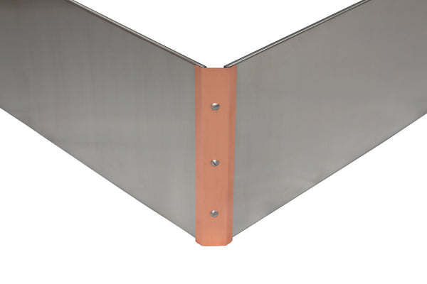 Stainless Steel and Copper Raised Garden Bed - Square – Lotech Products LLC