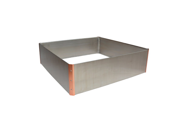 Stainless Steel and Copper Raised Garden Bed - Square – Lotech Products LLC