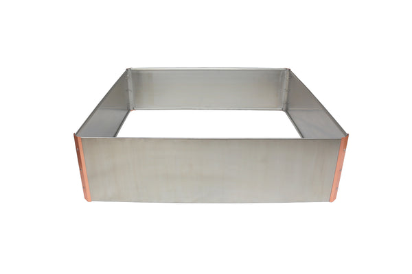 Stainless Steel and Copper Raised Garden Bed - Square – Lotech Products LLC